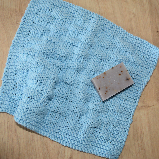 Ravelry: Cotton Wash Cloth 18 pattern by Marisa Perrin