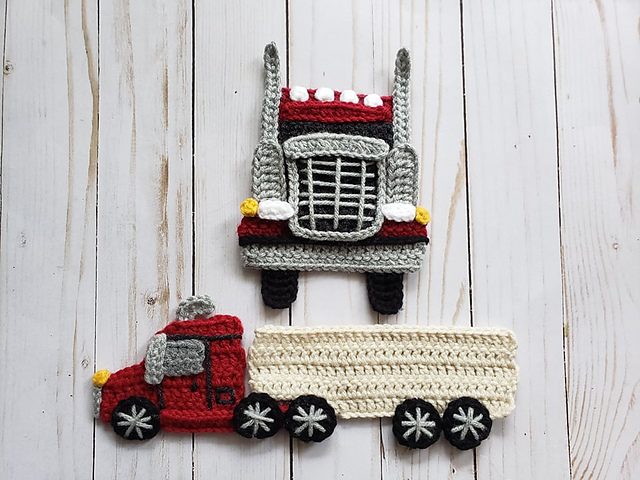 Ravelry: Semi Trucks pattern by The Yarn Conspiracy