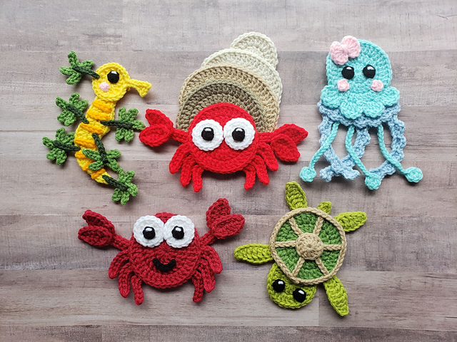 Ravelry: Under The Sea Vol 1 pattern by The Yarn Conspiracy