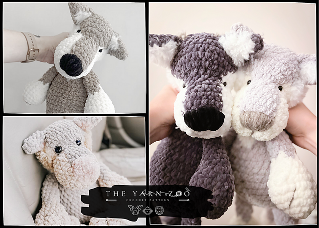 Ravelry: Wilde the Wolf pattern by TheYarnZoo