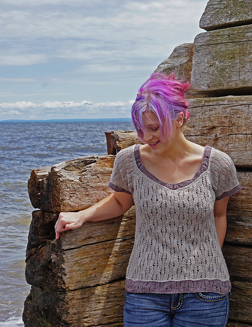 Ravelry: Pretty Woman Tee pattern by Adrienne Larsen