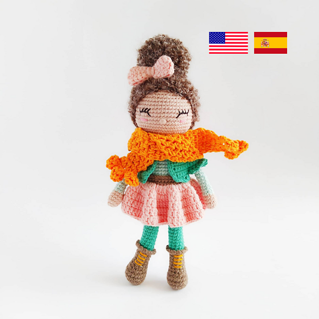 Ravelry: Melina the doll pattern by Marili Papadopoulou