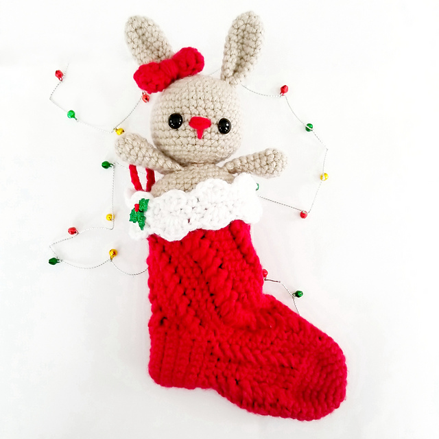 Ravelry: Stocking Bunny pattern by The Cozy Chipmunk