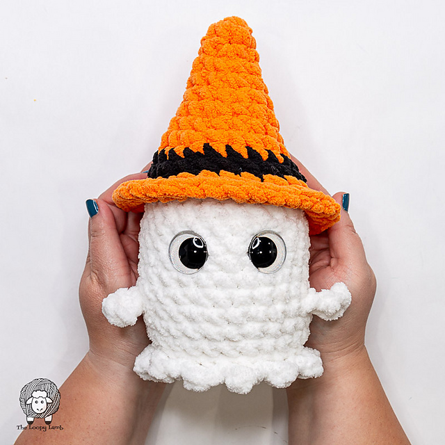 Ravelry: Fab-Boo-Lous Ghost pattern by Ashley Parker