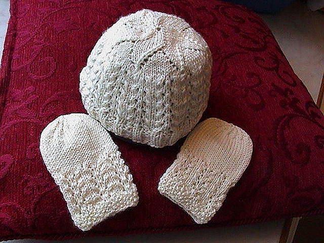 Ravelry: Baby's Lace Set pattern by Carol Rhoades