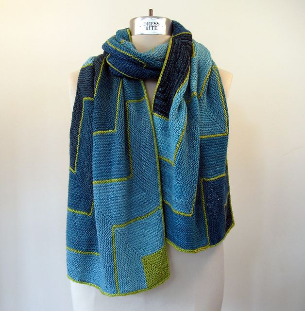 Ravelry: Escalator Wrap pattern by Theresa Schabes