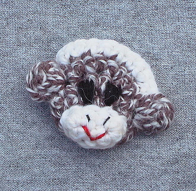 Ravelry: Sock Monkey Face pattern by Jenni Love