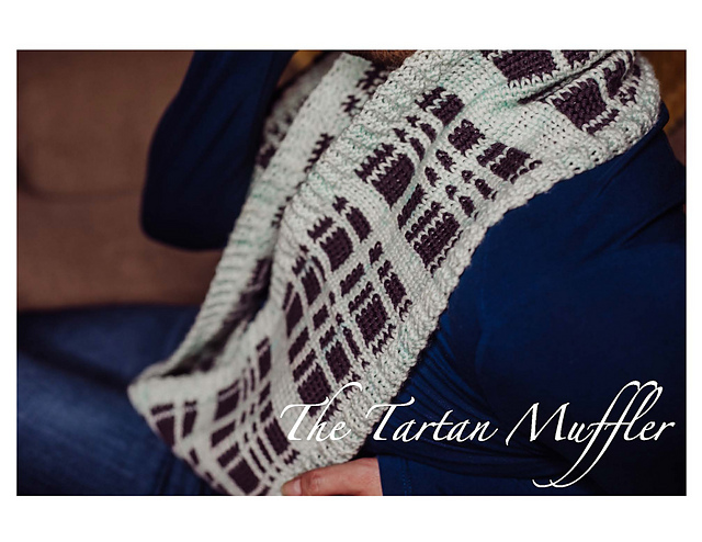 Ravelry: The Tartan Muffler pattern by Zach Stout