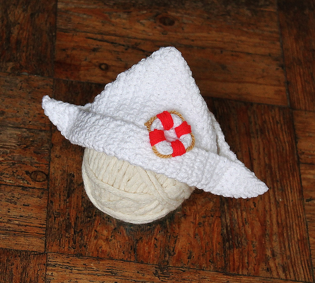 Ravelry: Paper Boat Hat pattern by Thomasina Cummings Designs