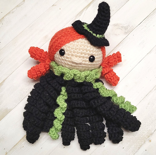 Ravelry: Halloween Witch Jellyfish pattern by Megan Edwards