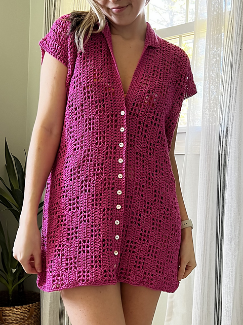 Ravelry: Tic Tac Toe Tee pattern by Tiff Marraffa