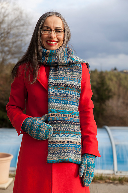 Ravelry: Tigerkatzi's Fetlar Scarf