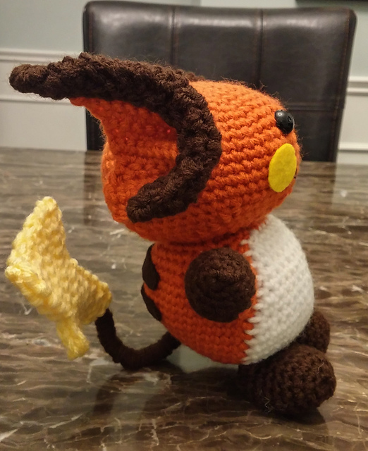 Ravelry: Raichu pattern by Jess Jones