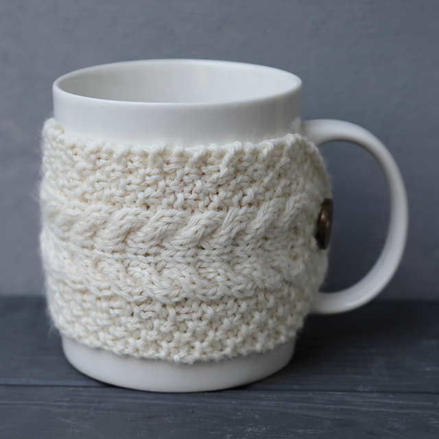 Ravelry: Inishmaan Mug Cozy pattern by Svetlana Kolesova
