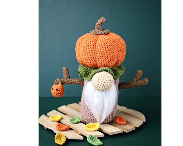 Ravelry: pumpkin gnome pattern by Lilit Nikoyan