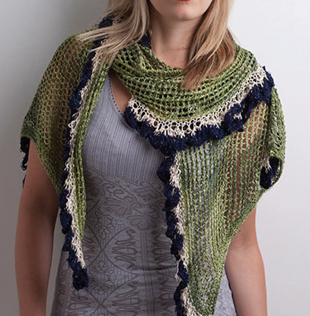 Ravelry: English Garden Shawl #215 pattern by Tilli Tomas