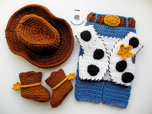 Ravelry: Cowboy Woody Baby Costume pattern by Tina Patt
