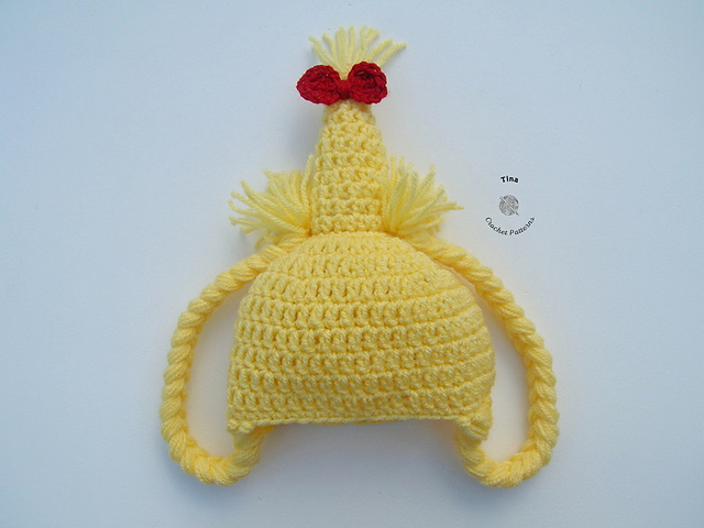 Ravelry: Cindy Lou Wig Hat pattern by Tina Crochet Patterns