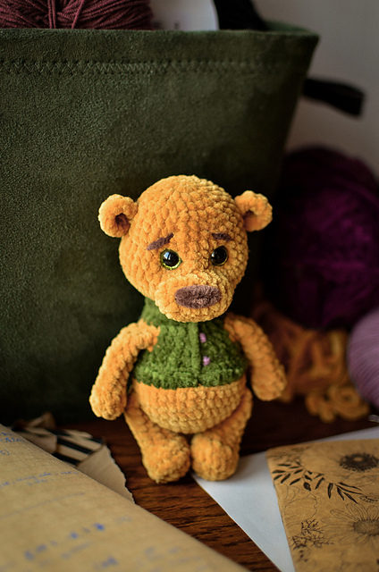 Ravelry: Little bear pattern by Valentyna Ponomarenko