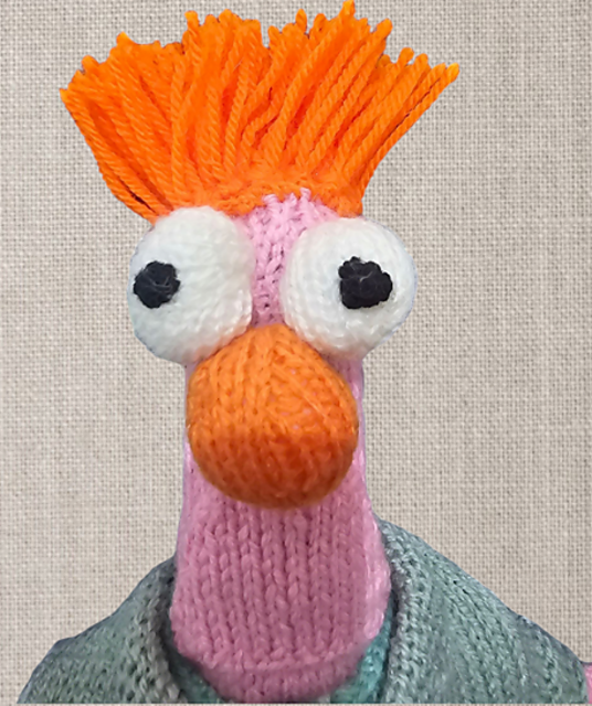 Ravelry: Beaker (from the Muppets) pattern by Tina's Toy Box