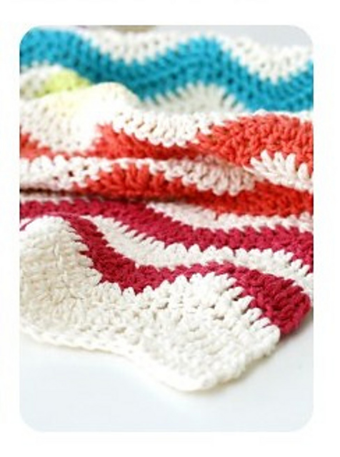 Ravelry: Tinkarella's Tropical Ripple (baby blanket)