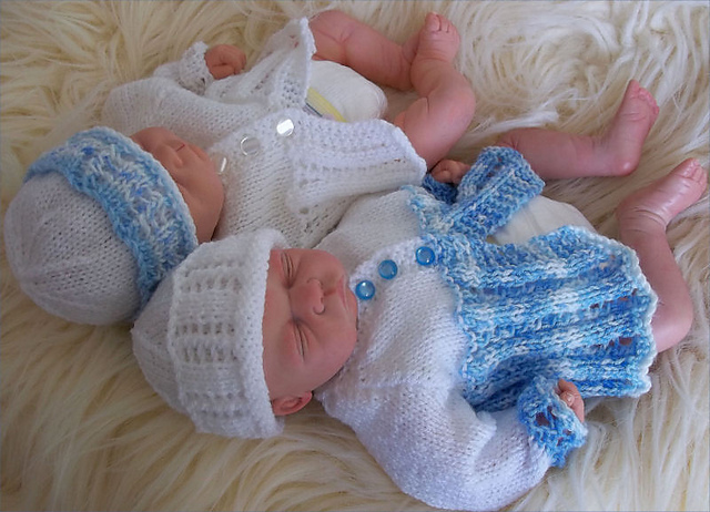 Ravelry: Early Baby Matinee Set pattern by Jacqueline Harrison