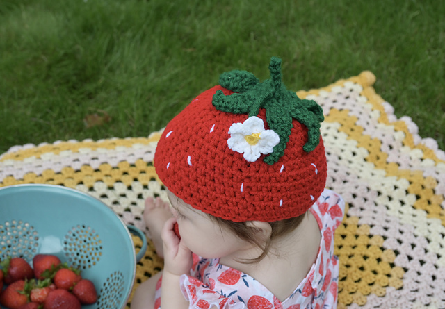 Ravelry: Strawberry Hat pattern by To Craft A Home