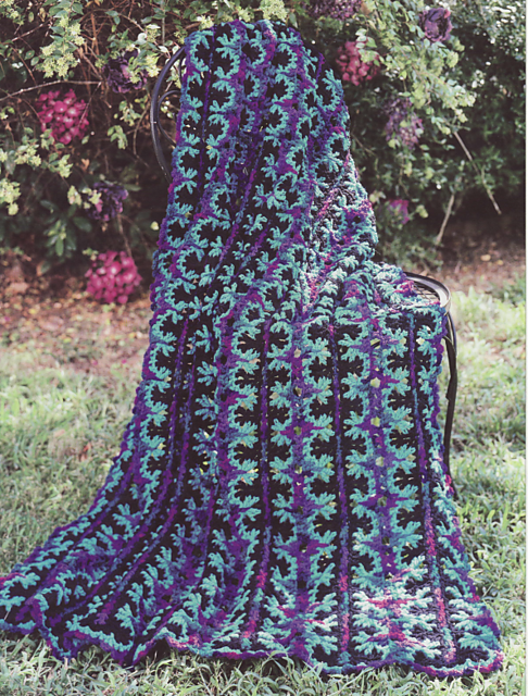 Ravelry: afghan strip #07 pattern by Rosalie DeVries