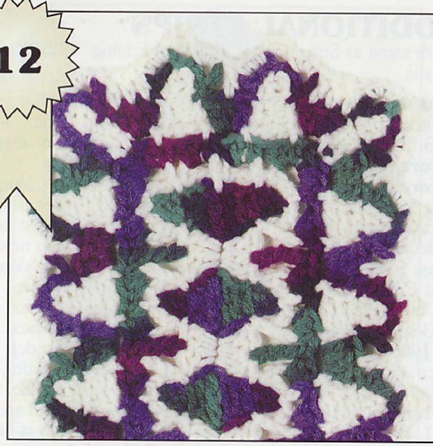 Ravelry: afghan strip #12 pattern by Rosalie DeVries