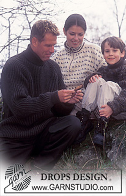 Ravelry: 59-22 Raglan Sweater for adult and child pattern by DROPS design