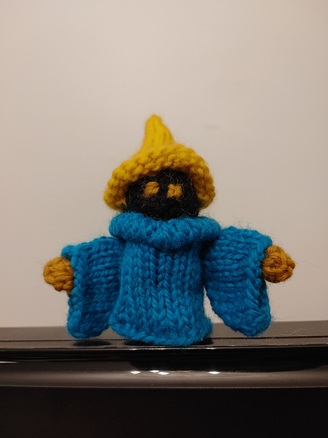 Ravelry: Black Mage from Final Fantasy pattern by Tommy Gurumi