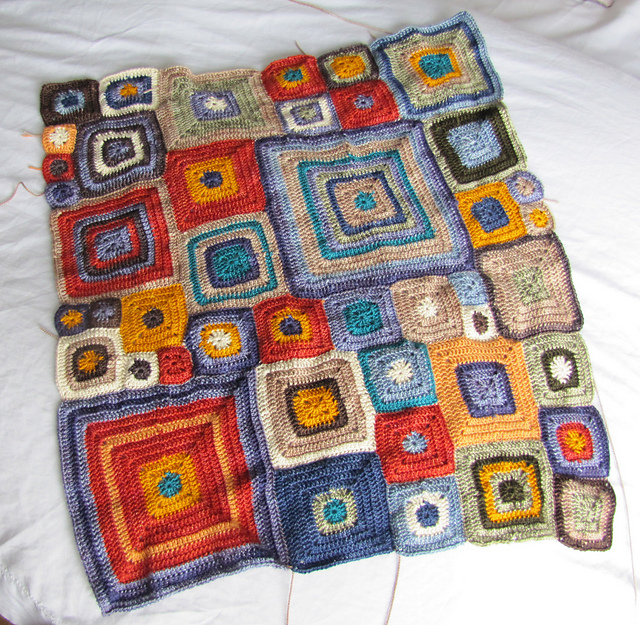 Ravelry: TommyRocket's Blanket: Klimt Babette
