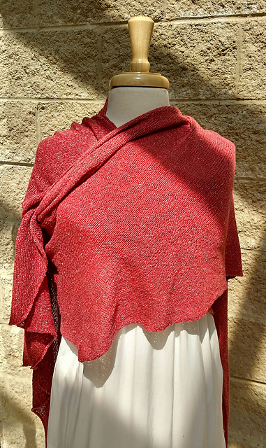 Ravelry: Gossamery Wrap pattern by Tonia Barry