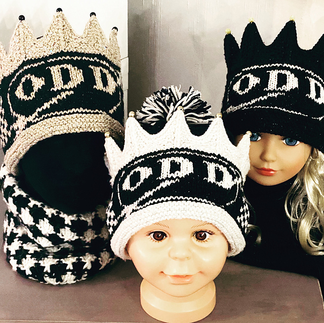 Ravelry: Odd Fotball Supporter Krone pattern by Tonje Dahlgren