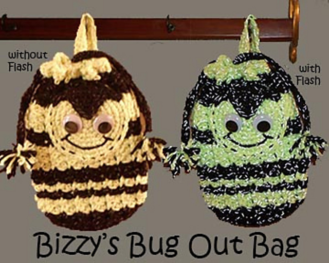 Ravelry: Bizzy's Bug Out Bag pattern by Too Yarn Cute