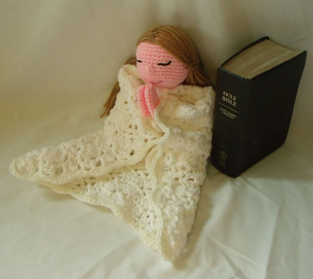 Ravelry: Faith Praying Doll Lovey pattern by Too Yarn Cute