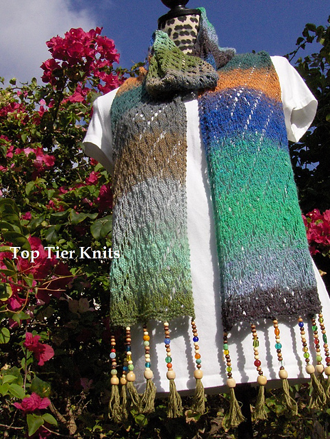 Ravelry: The Narrow Path Scarf pattern by Top Tier Knits
