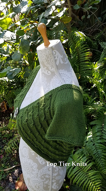 Ravelry: Garland Shrug pattern by Top Tier Knits