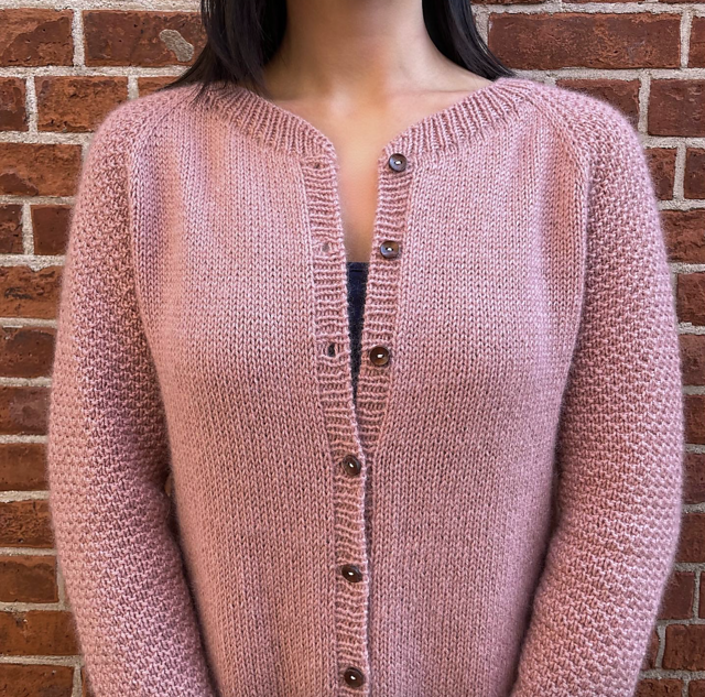Ravelry: Brooklyn Raglan Cardi pattern by Tori Yu