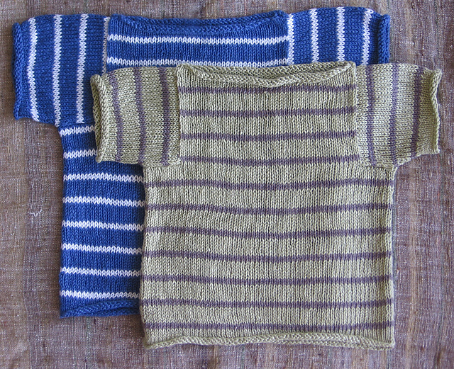 Ravelry: Striped Linen Baby Sweater pattern by Torrey Witherspoon