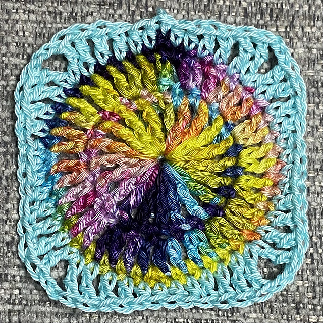 Ravelry: Colour Wheel Granny Square pattern by Emma L. Kerridge-Conium