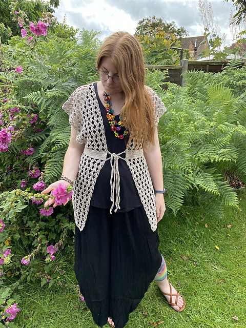 Ravelry: Weaving Dynamic Squares Top pattern by Emma L. Kerridge-Conium