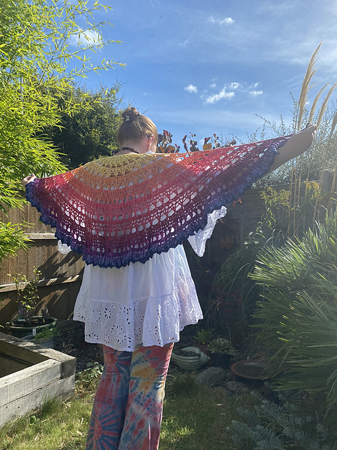 Ravelry: Solstice Rays Shawl pattern by Emma L. Kerridge-Conium