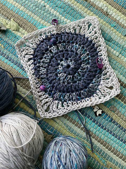 Ravelry: Always Spiralling Granny Square pattern by Emma L. Kerridge-Conium