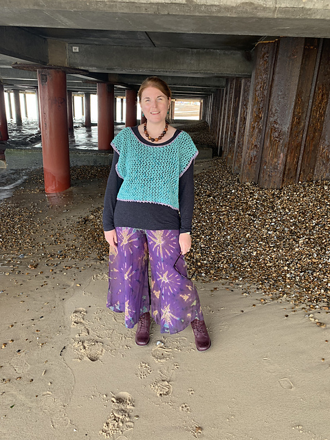 Ravelry: Wavy Seaweed Top pattern by Emma L. Kerridge-Conium