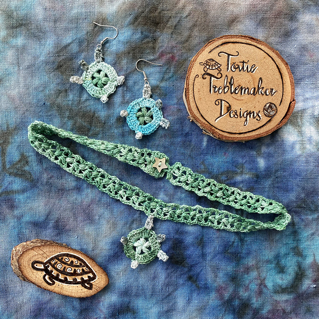 Ravelry: Sea Turtle Jewellery Set pattern by Emma L. Kerridge-Conium
