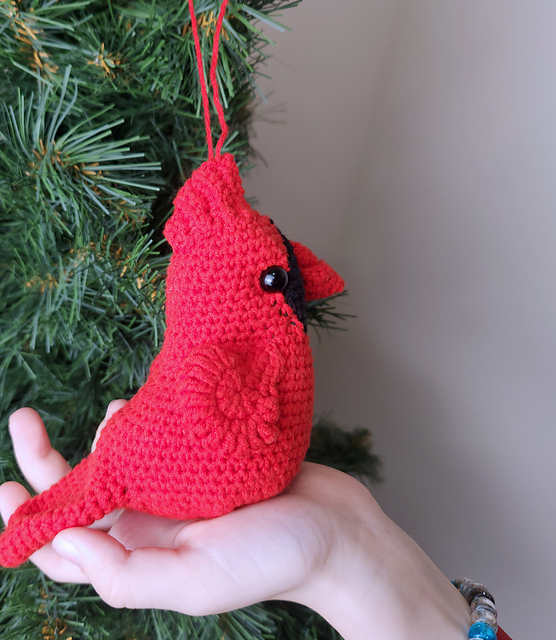 Ravelry: Red Cardinal bird pattern by Tory Pace