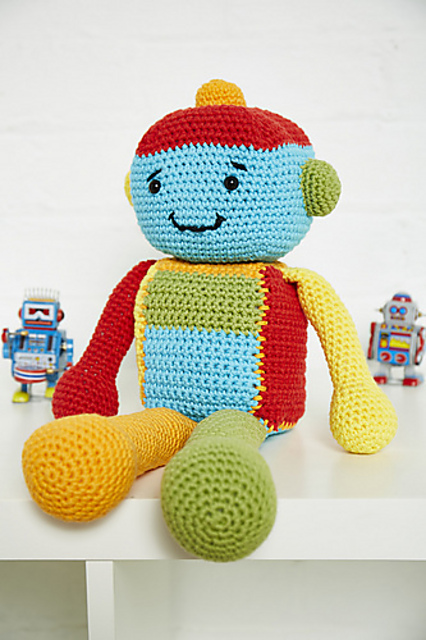 Ravelry: Robbie the Robot pattern by Torya Winters