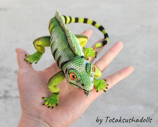Ravelry: Iguana pattern by Abdullina Kseniya