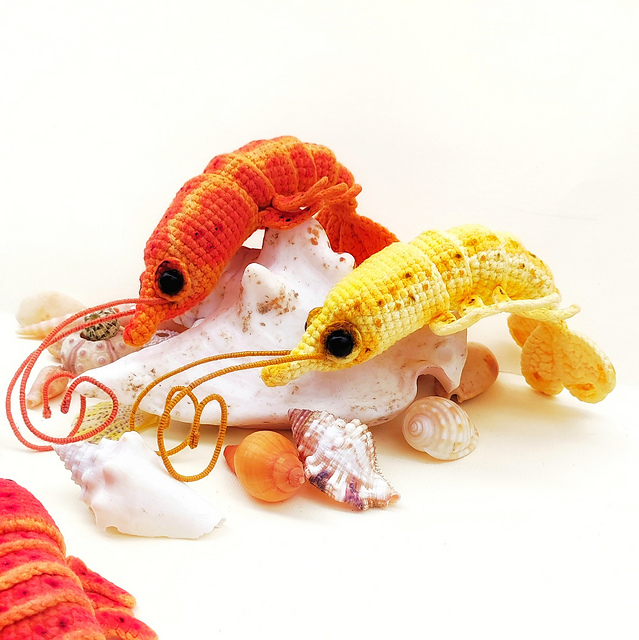 Ravelry: Shrimp pattern by Abdullina Kseniya